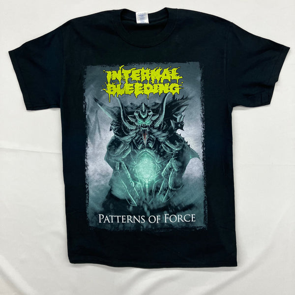 Internal Bleeding- Patterns of Force Black Shirt | Vintage Vinyl Regina