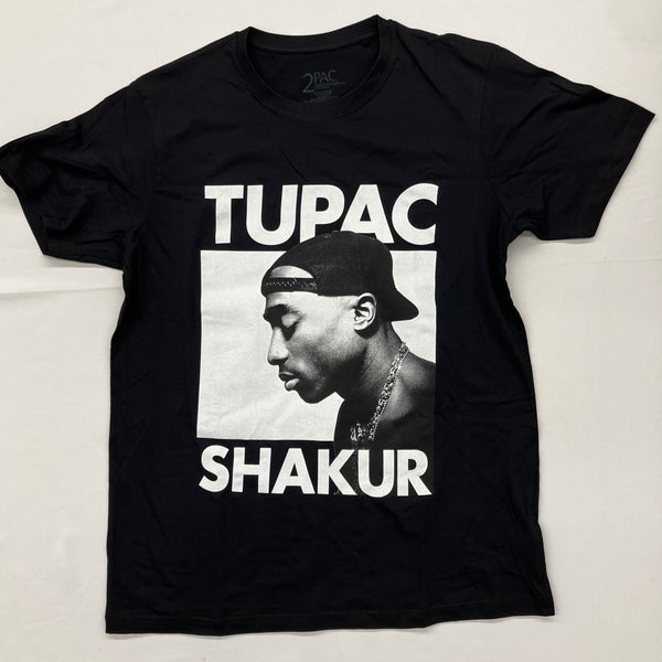 Tupac - Backwards Hat Black Shirt | Vintage Vinyl Regina