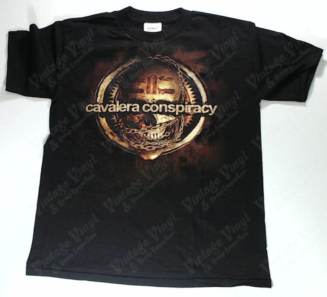 Cavalera Conspiracy - Skull Wrapped In Chains Logo Shirt | Vintage ...