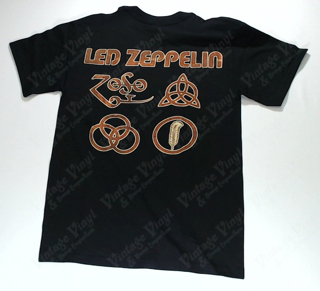 Led Zeppelin - Shadow Over Crop Circle Shirt | Vintage Vinyl Regina