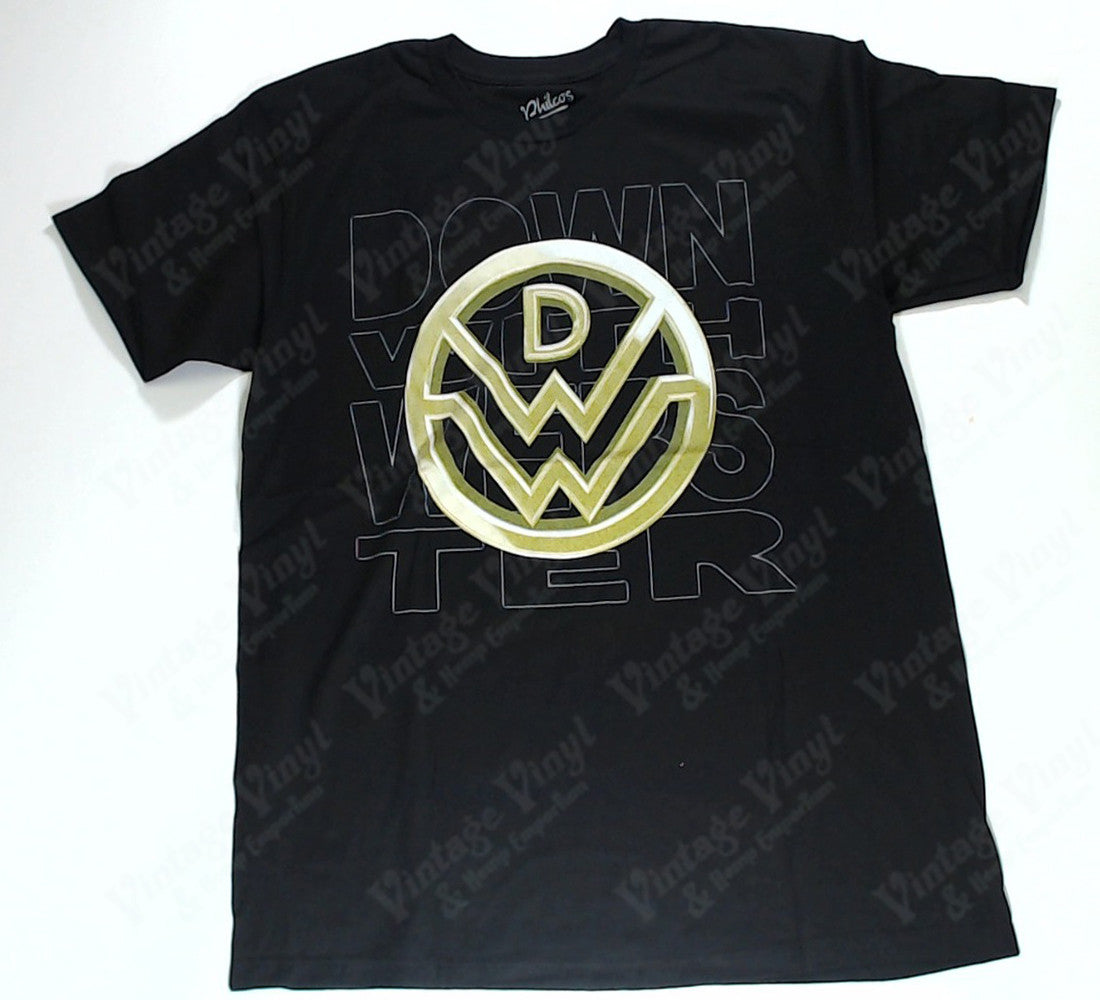 Down With Webster - DWW Gold Logo Shirt | Vintage Vinyl Regina