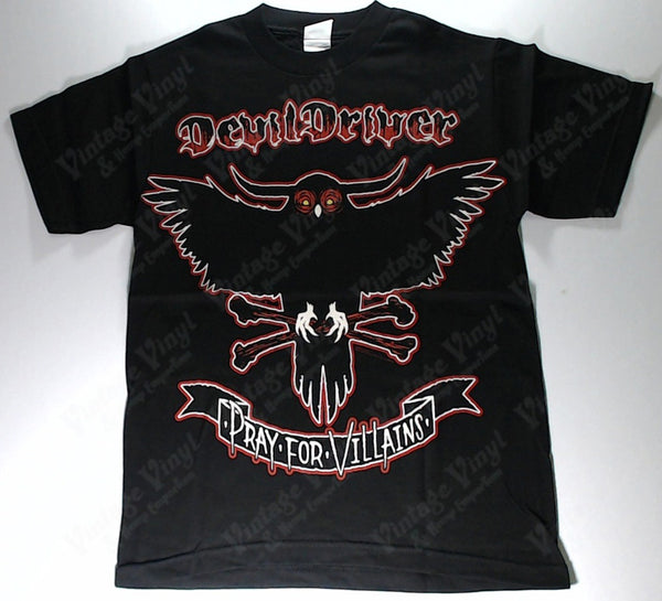 DevilDriver - Pray For Villains Horned Owl Shirt | Vintage Vinyl Regina