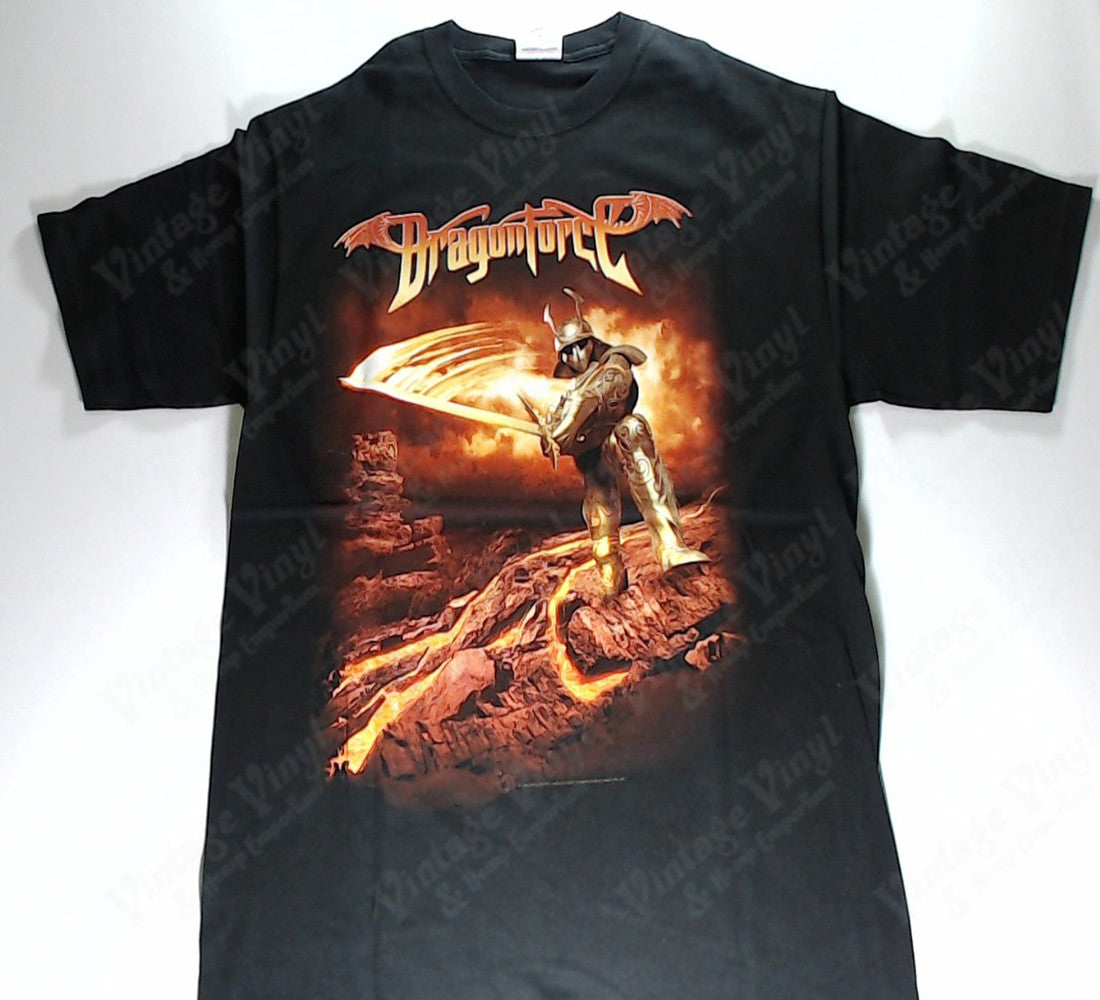DragonForce - Flaming Sword Samurai Shirt | Vintage Vinyl Regina