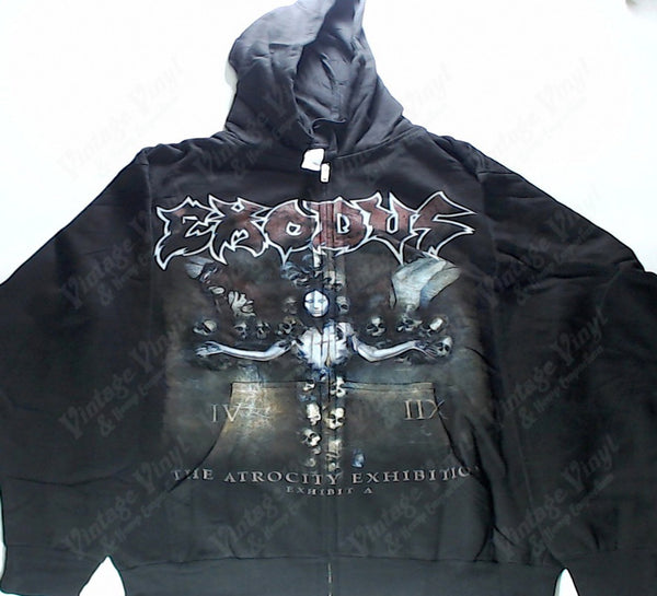 Exodus - The Atrocity Exhibition Zip-Up Hoodie | Vintage Vinyl Regina