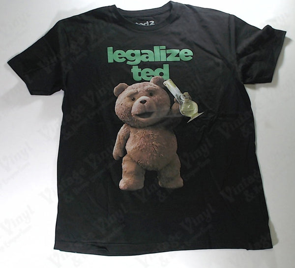 Ted 2 - Legalize Ted Holding Bong Shirt | Vintage Vinyl Regina